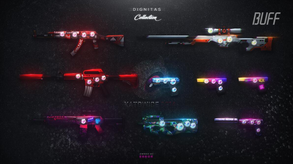 CSGO 14卡托维兹印花科普——大眼dignitas - 哔哩哔哩