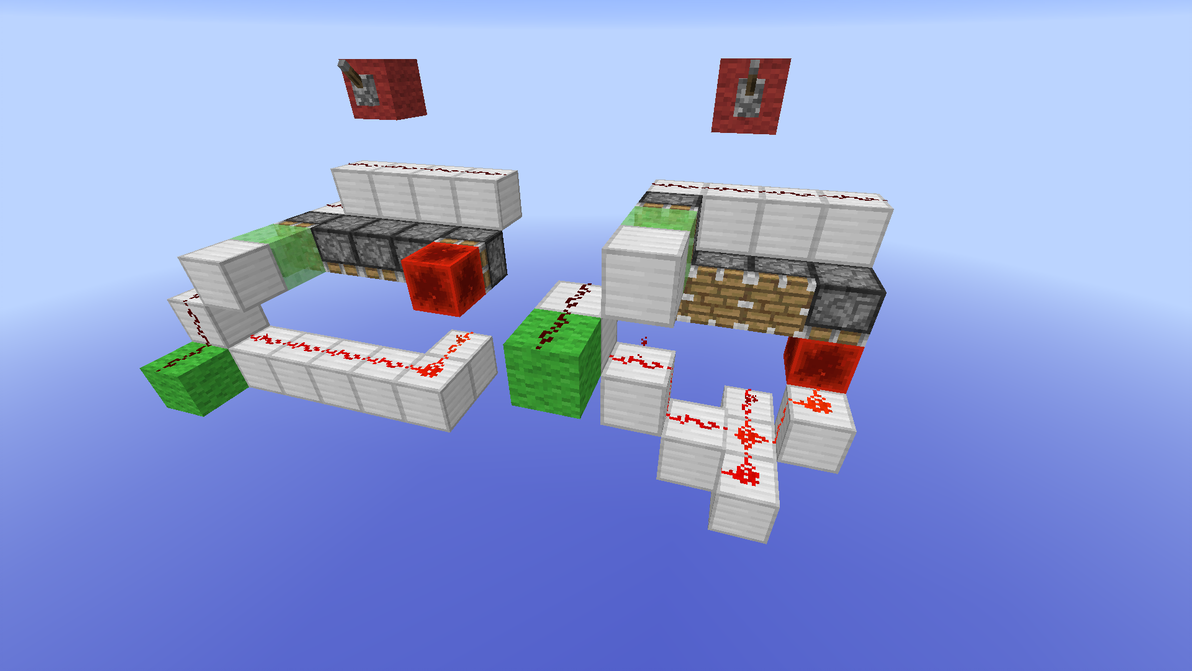 【Minecraft】【元件库】0t脉冲发生器（1） - 哔哩哔哩