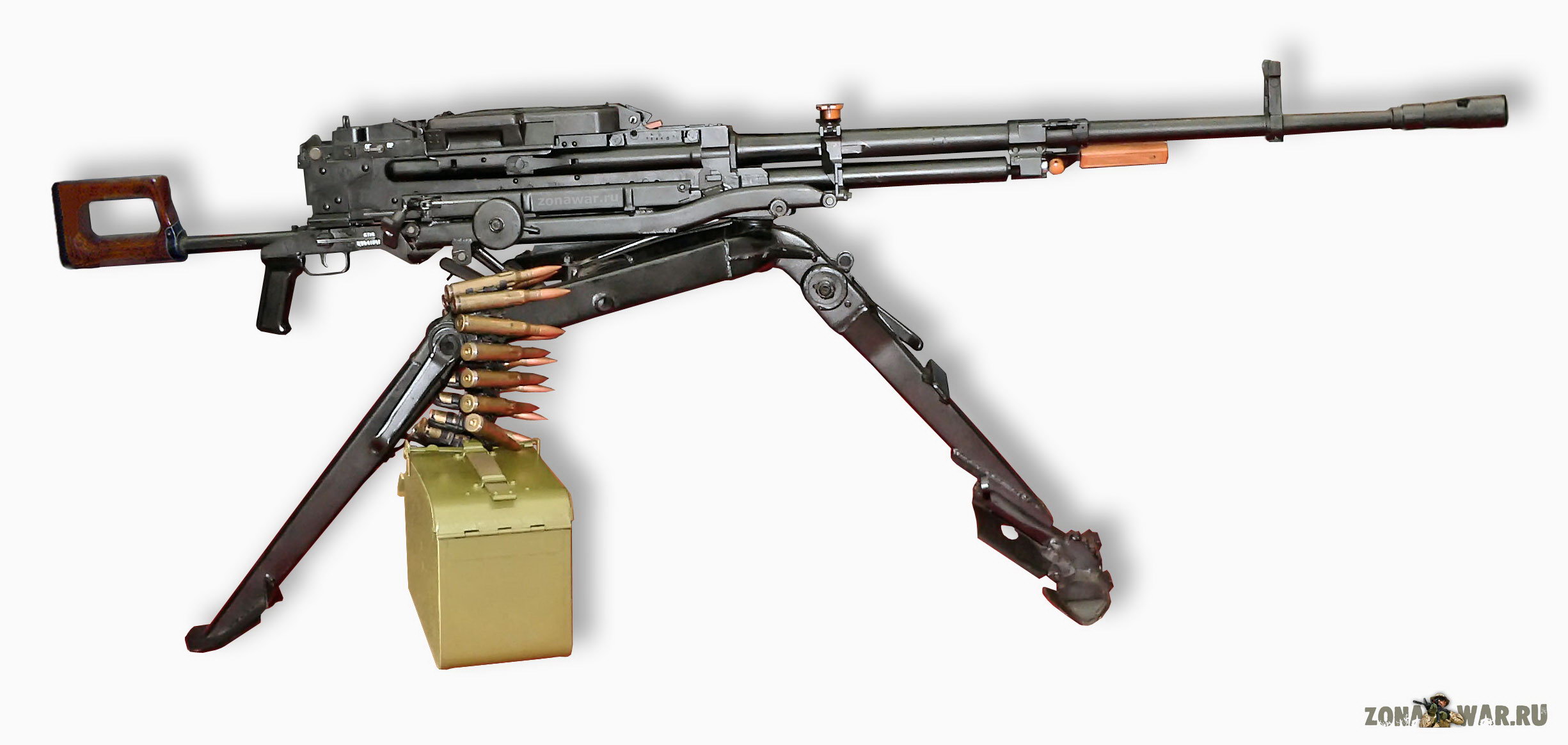 苏军重机扛把子——苏联NSV-12.7mm机枪 - 哔哩哔哩