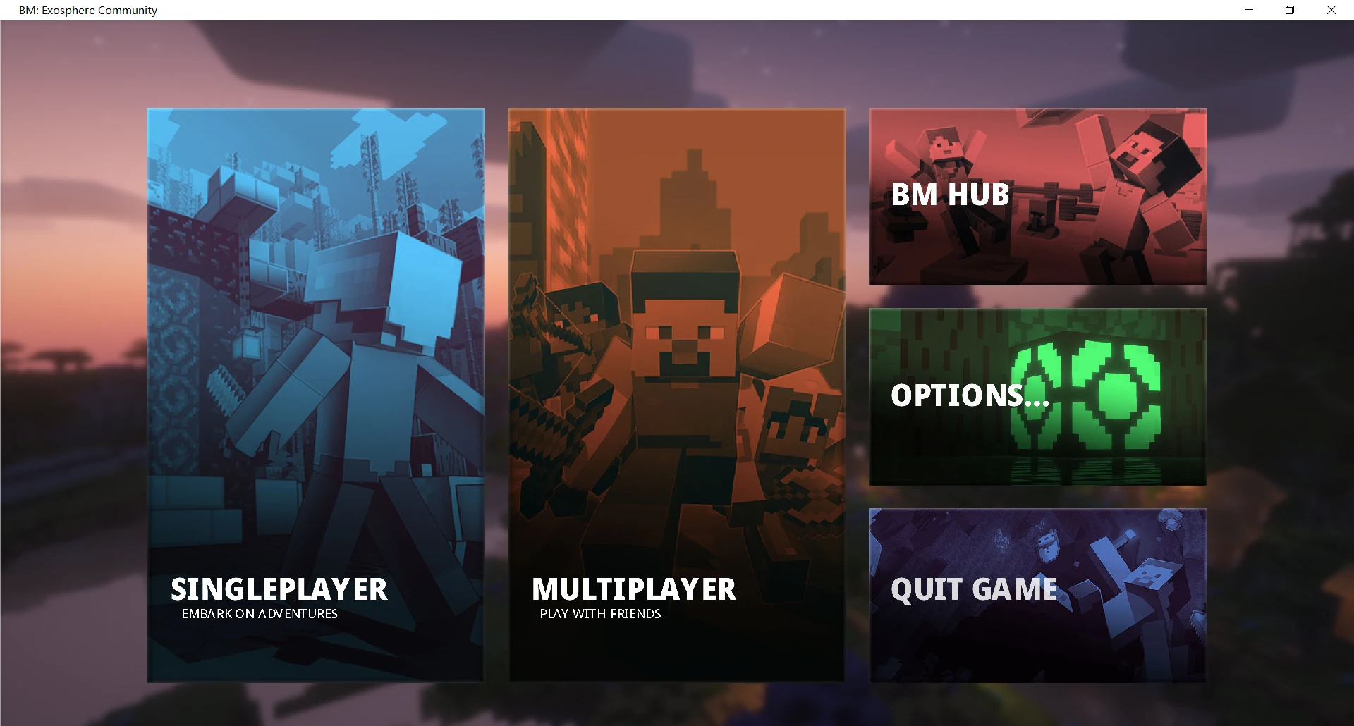 我的世界【BM: Exosphere Community Edition - 保持更新】1.20.1汉化补丁-附下载 - 哔哩哔哩