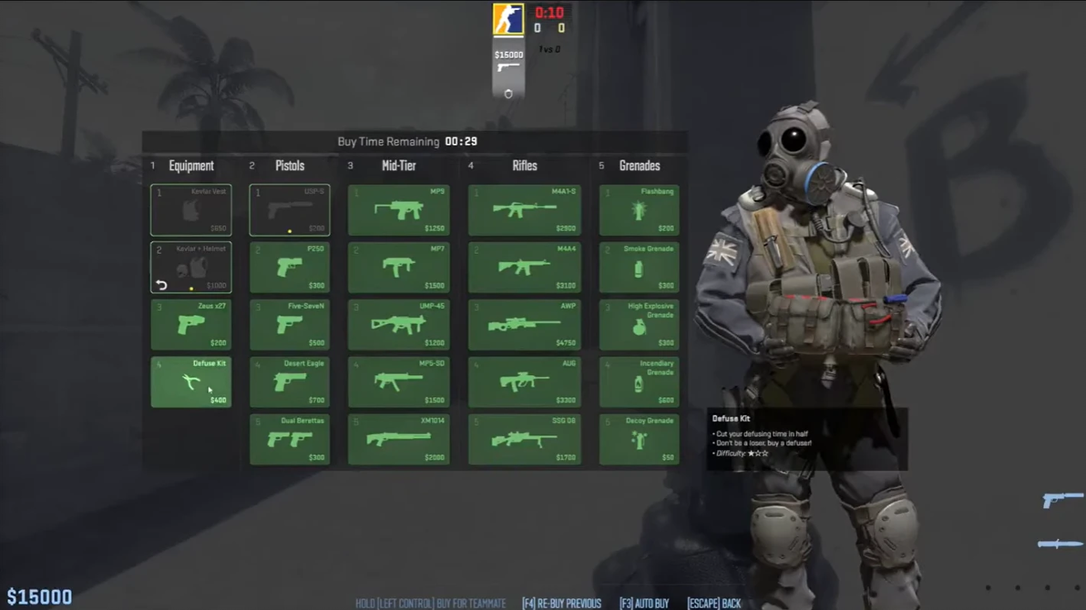 CS2更新：Mirage替代Dust2；可同时携带A4和A1【CSGO】 - 哔哩哔哩