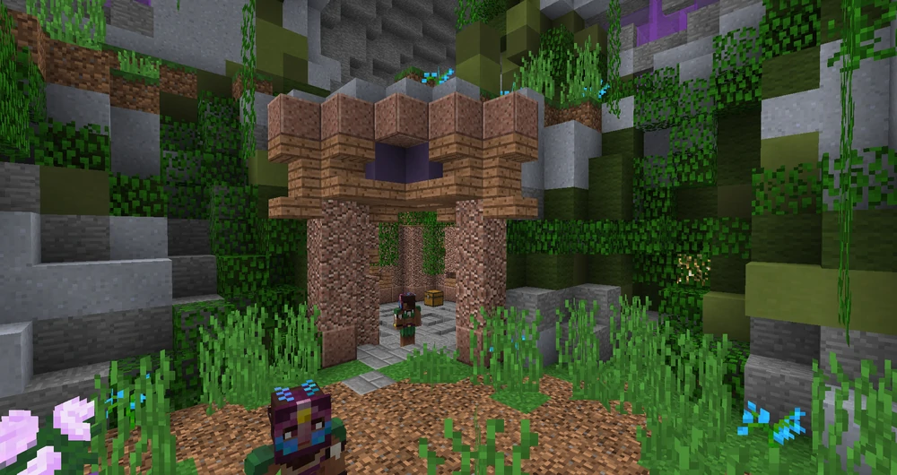 未完成！【Minecraft】Hypixel Skyblock 区域介绍之水晶洞窟 - 哔哩哔哩