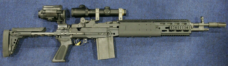 轻武器科普之M14EBR——吃鸡里的MK14原来是他! - 哔哩哔哩