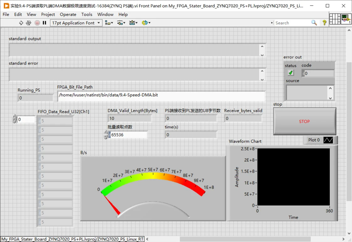 第6章>>实验9：PS(ARM)端与PL端FPGA通过DMA进行交互《LabVIEW FPGA ZYNQ宝典》 - 哔哩哔哩