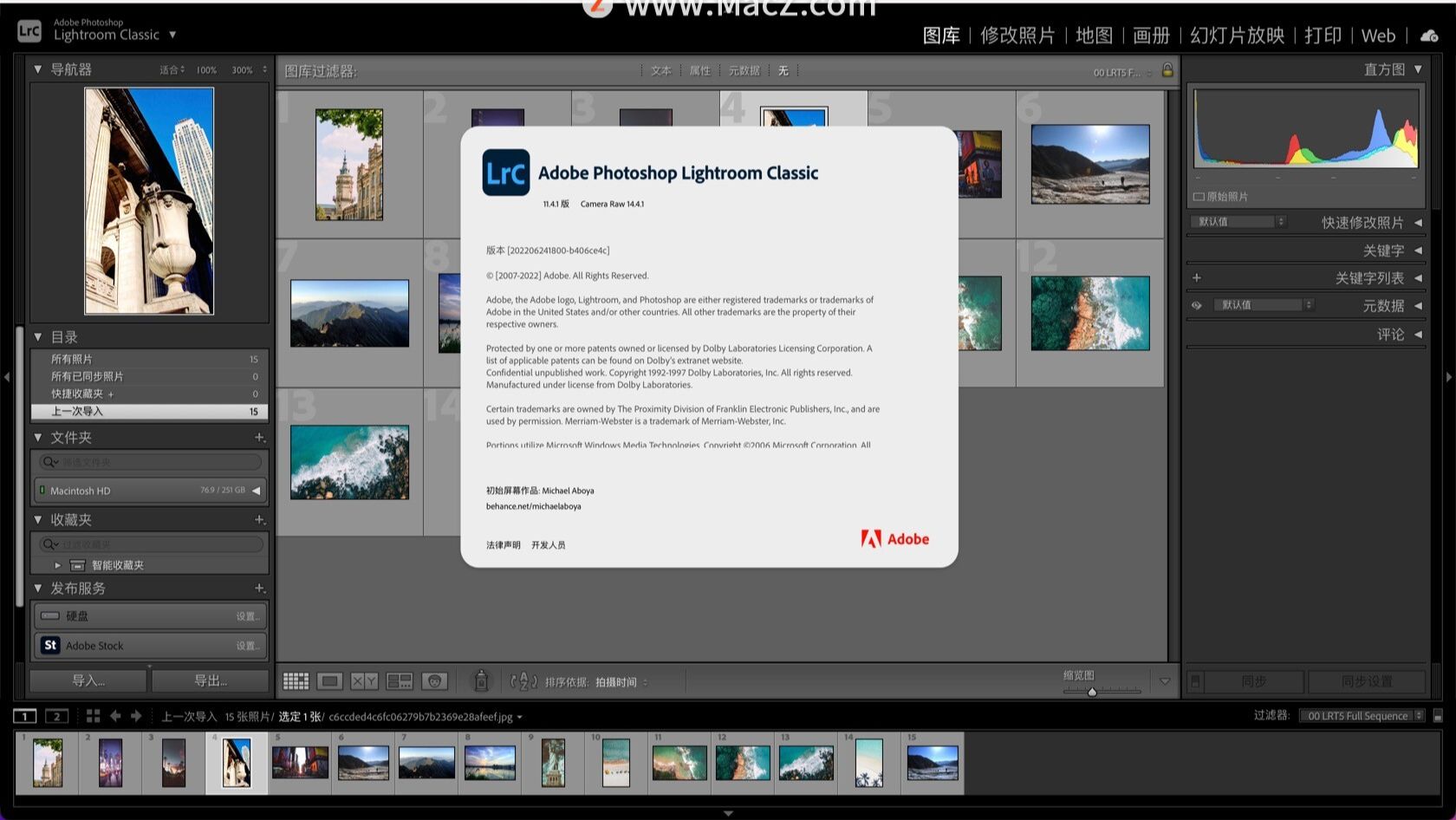 Lightroom Classic 2022 for Mac(LrC中文版) - 哔哩哔哩