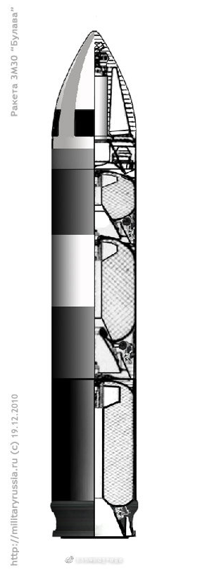 苏俄海基固体燃料战略弹道导弹系列（二）——R-30（RSM-56）“布拉瓦/圆锤” - 哔哩哔哩