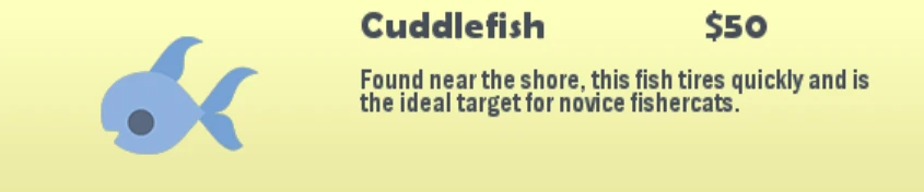 Cat Goes Fishing (小猫钓鱼)全图鉴收集自制攻略（更新Airy钓法改动）——小型鱼 - 哔哩哔哩