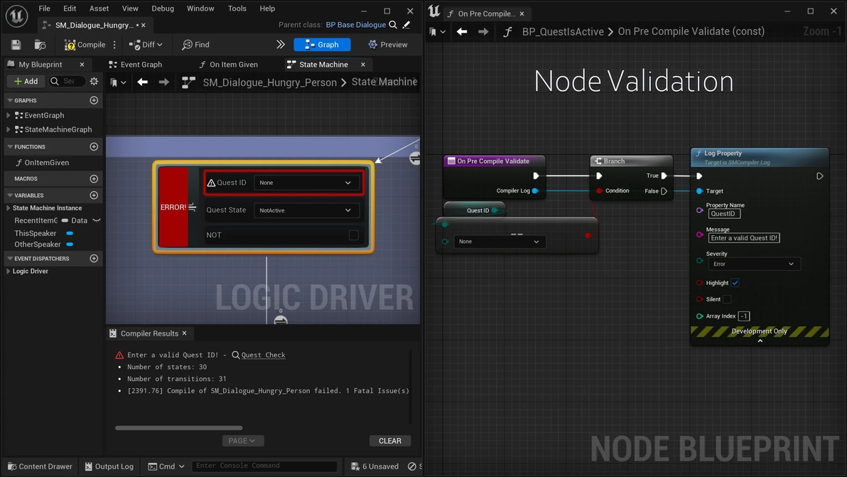 【UE资源】逻辑驱动系统（蓝图编辑器）-Logic Driver Pro-Blueprint Editor - 哔哩哔哩