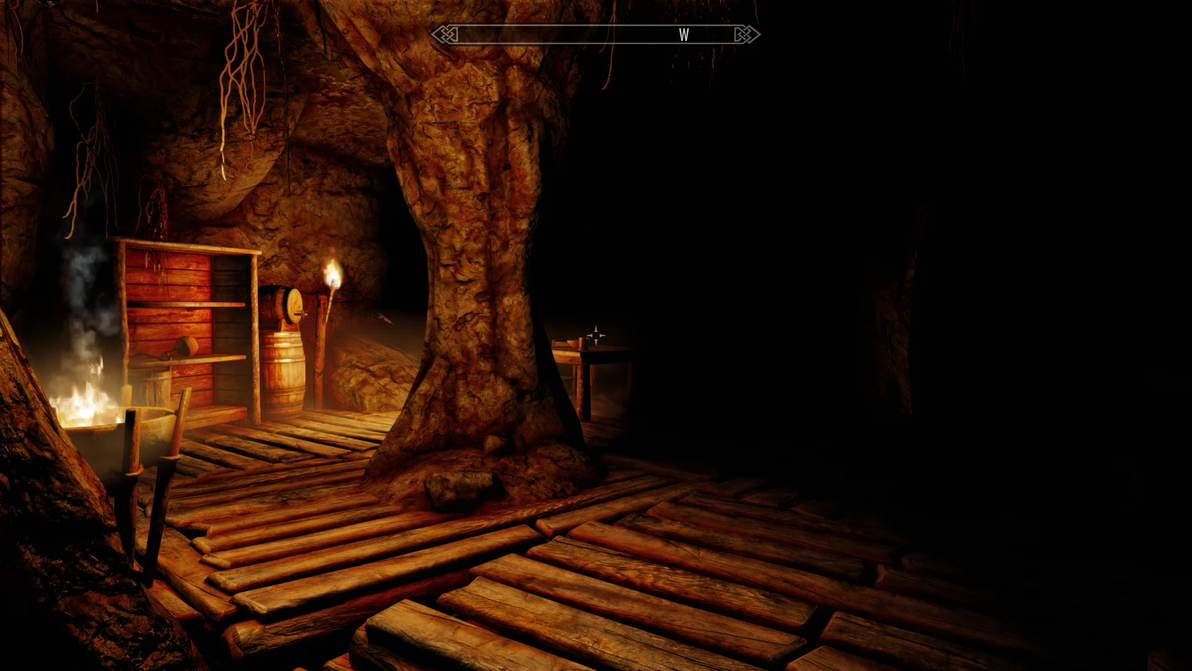 上古卷轴5重制版论各种光照光影ELE ELFX LUX RLO各对比 - 哔哩哔哩