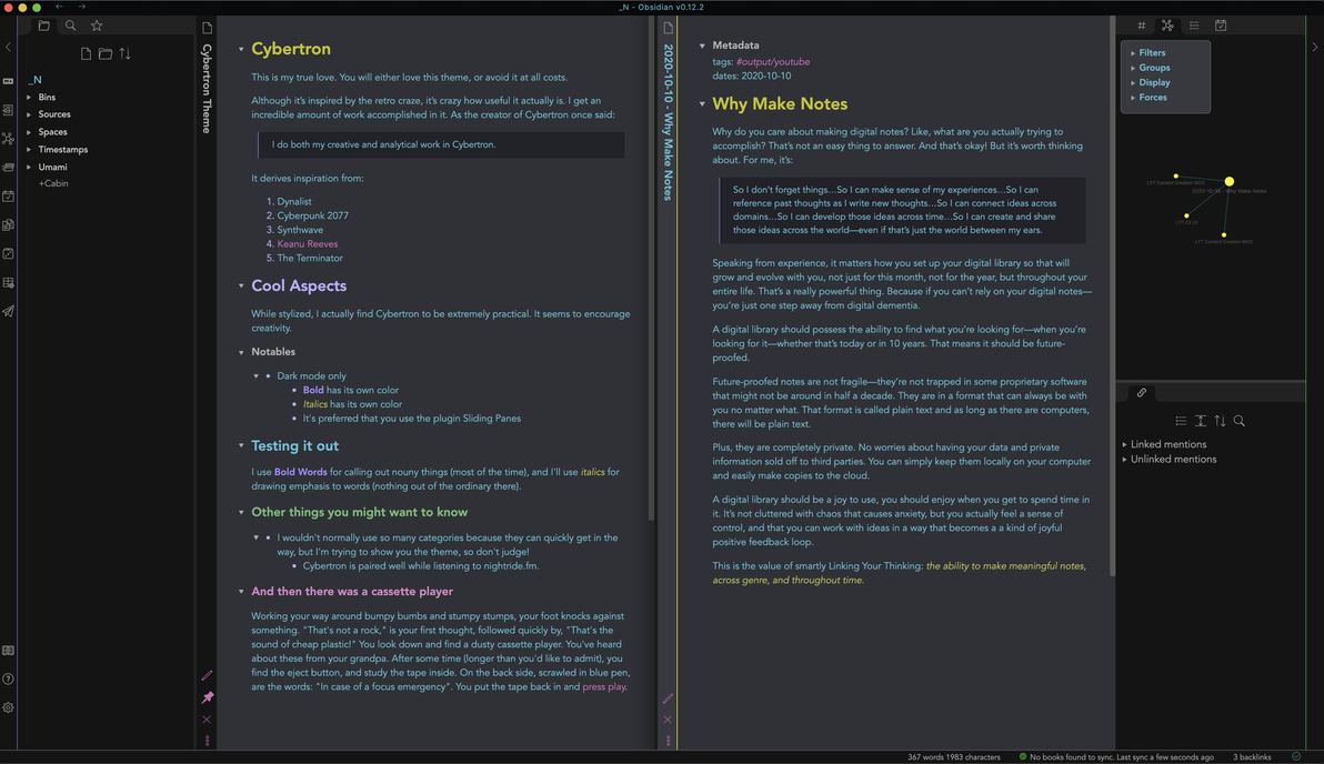 70 多个 Obsidian 主题 - 哔哩哔哩