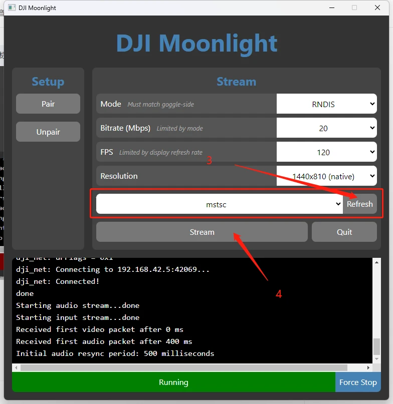 大疆V1眼镜串流 - 哔哩哔哩
