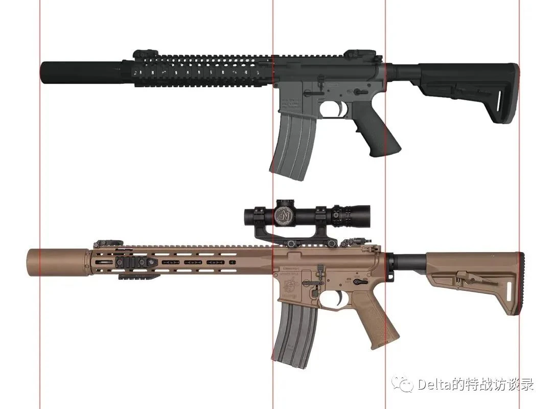 “黑枪”情节——AR15步枪在英军的服役历史与L403A1（KAC KS-1）步枪系统解析 - 哔哩哔哩