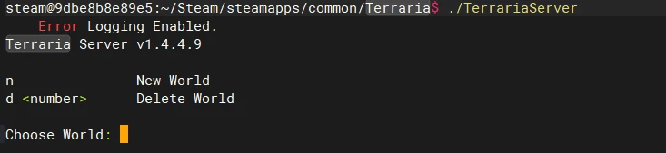 使用Docker运行steamcmd（附带使用docker运行泰拉瑞亚服务端） - 哔哩哔哩