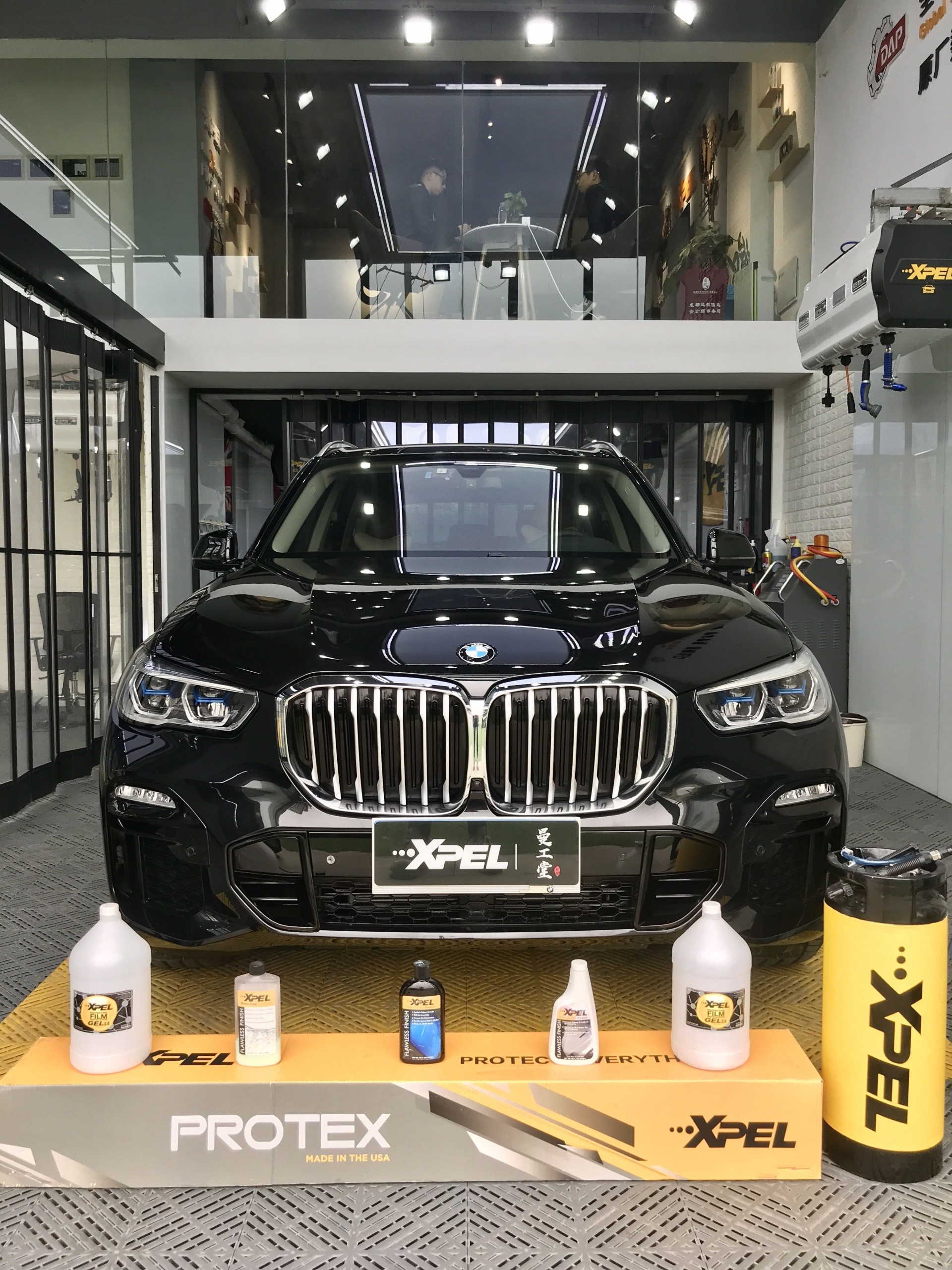 宝马X5M装贴XPEL PROTEX隐形车衣案例-成都曼工堂 - 哔哩哔哩