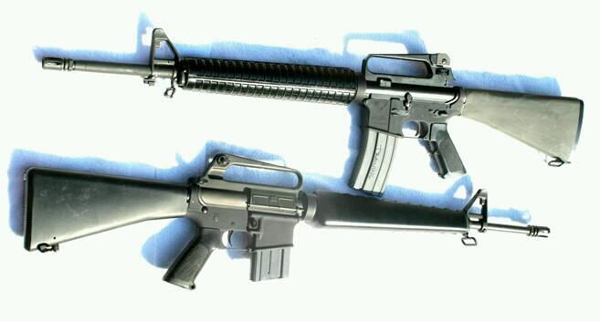 轻武器科普之M16A2/A3突击步枪 - 哔哩哔哩