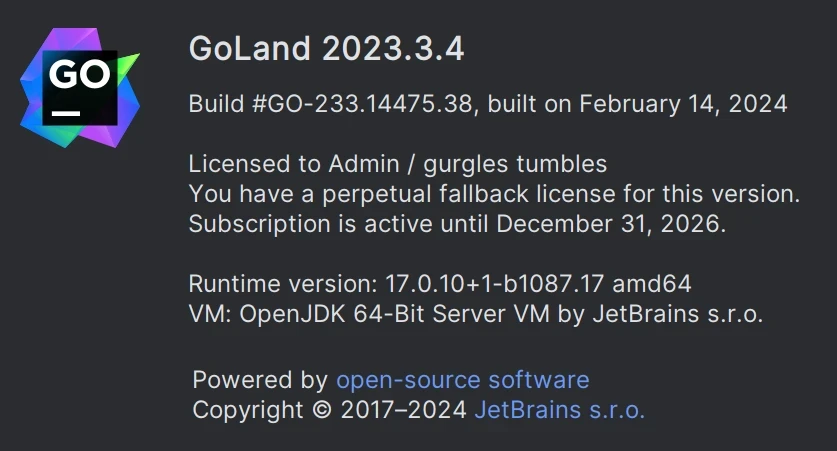 GoLand2024最新版激活破解教程，亲测有效（附激活工具+激活码) - 哔哩哔哩