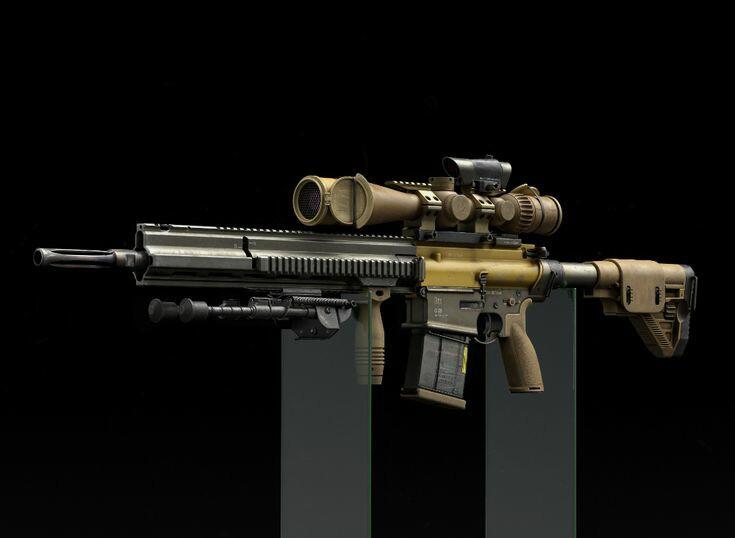 枪械图鉴HK G28狙击步枪 - 哔哩哔哩