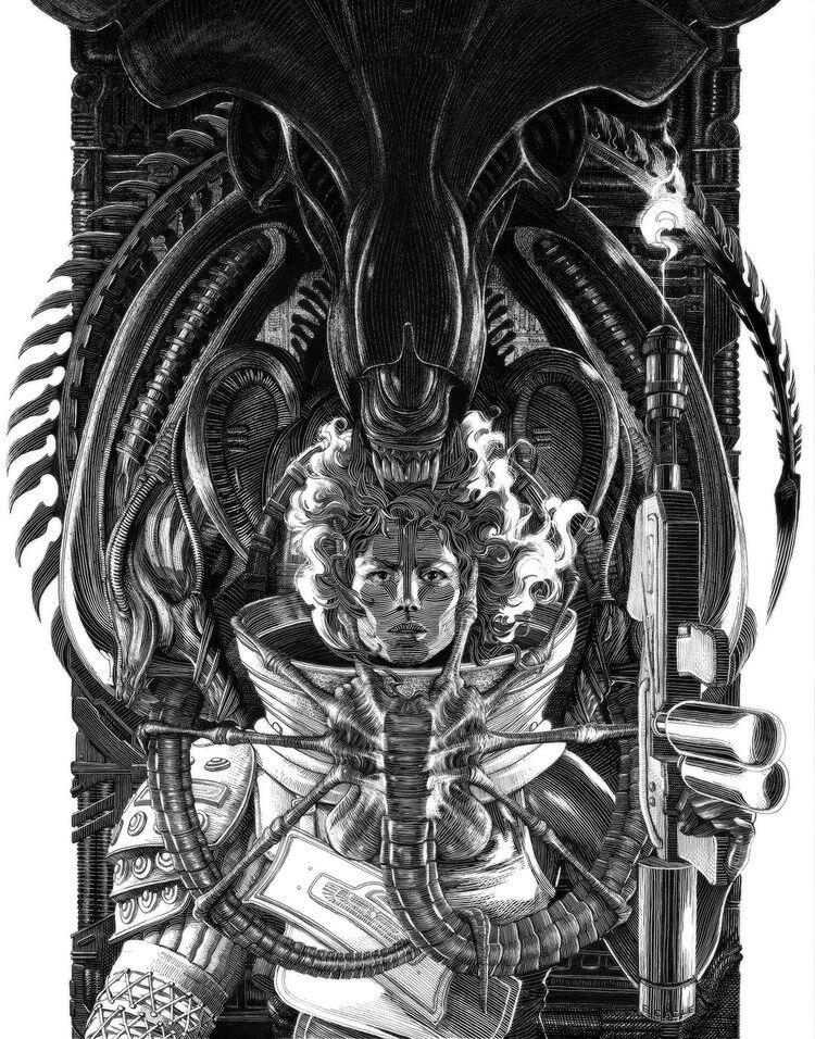 【板绘欣赏】Evan Cagle的插画作品，线条真的是太精细啦 - 哔哩哔哩