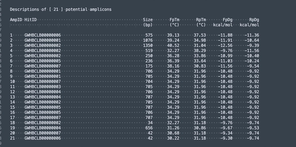 Mfeprimer用于标记引物的组合筛选（电子pcr） - 哔哩哔哩