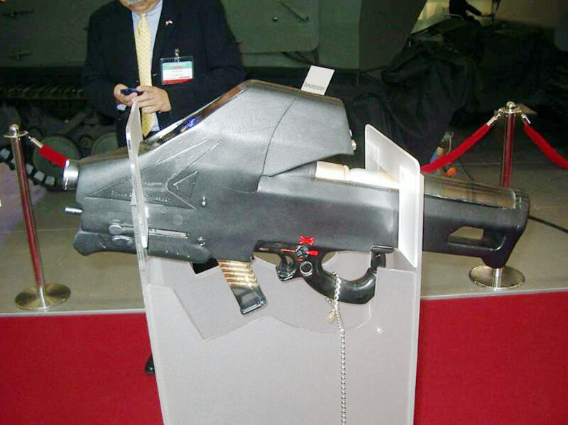 外形非常科幻的武器，瑞典牵头研制的STK SSW单兵武器 - 哔哩哔哩