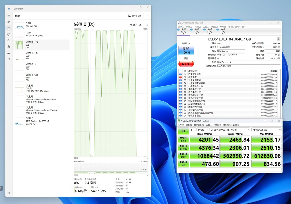 大普微R5100 3.84T测试（下） - 哔哩哔哩