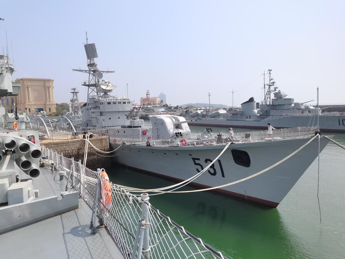 舰队防空的初探——中国海军053K型护卫舰 - 哔哩哔哩