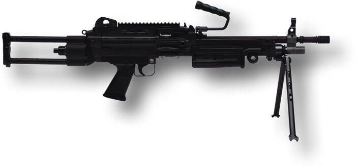 美军班组火力担当——M249 SAW机枪 - 哔哩哔哩