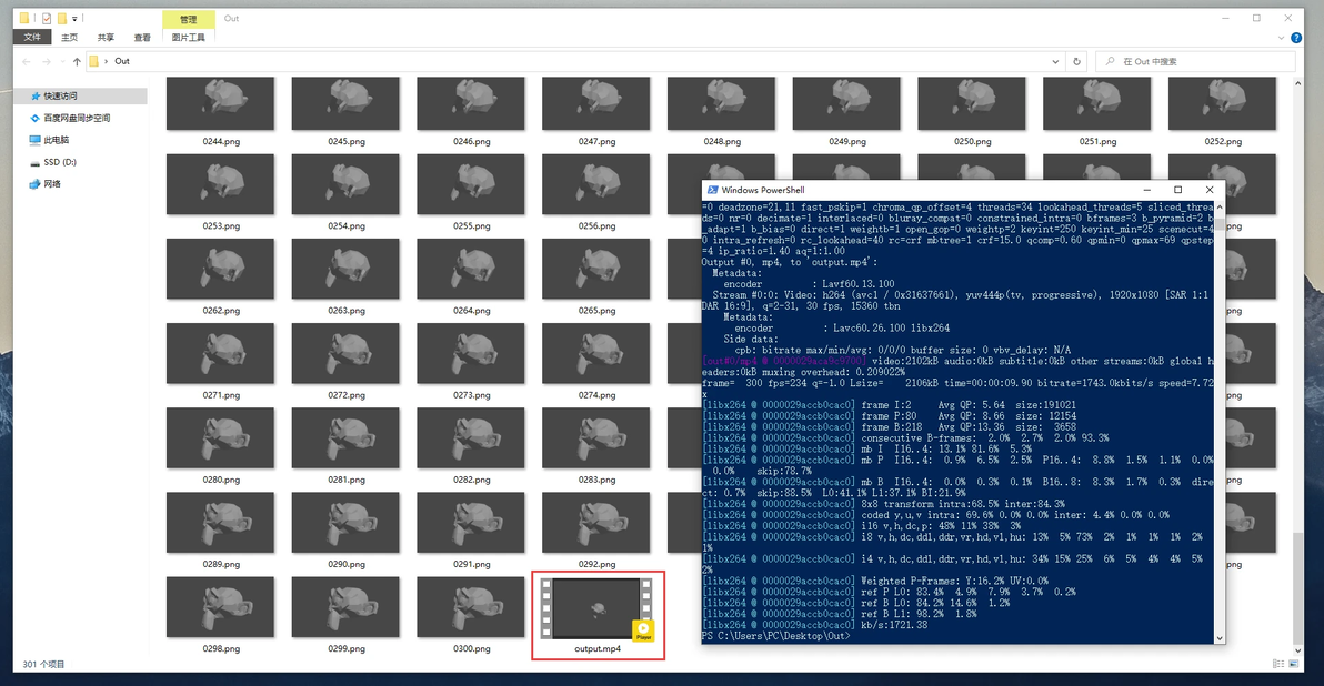 使用FFmpeg快速将序列帧合成视频 - 哔哩哔哩