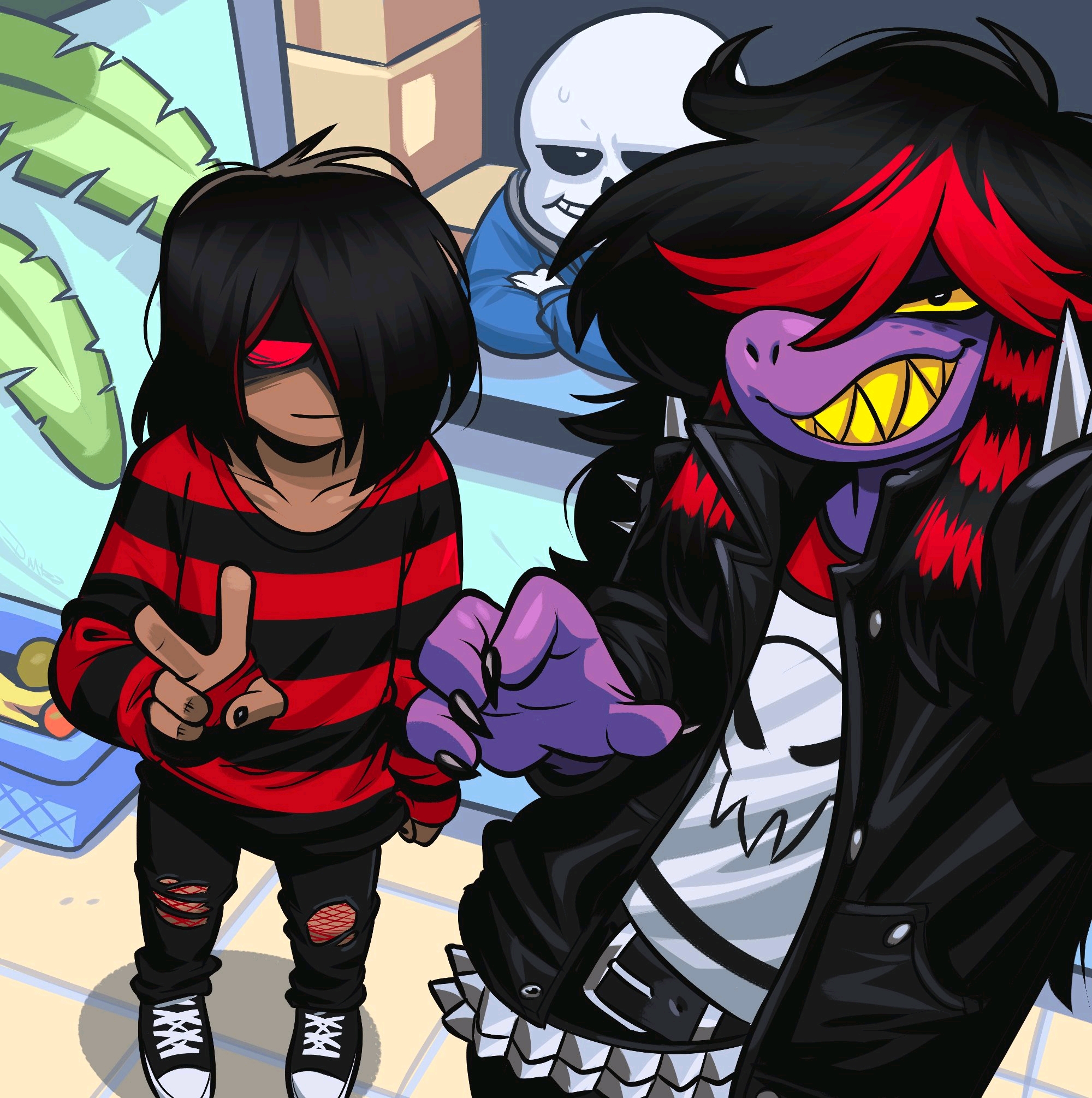 deltarune图 (^ー^) - 哔哩哔哩