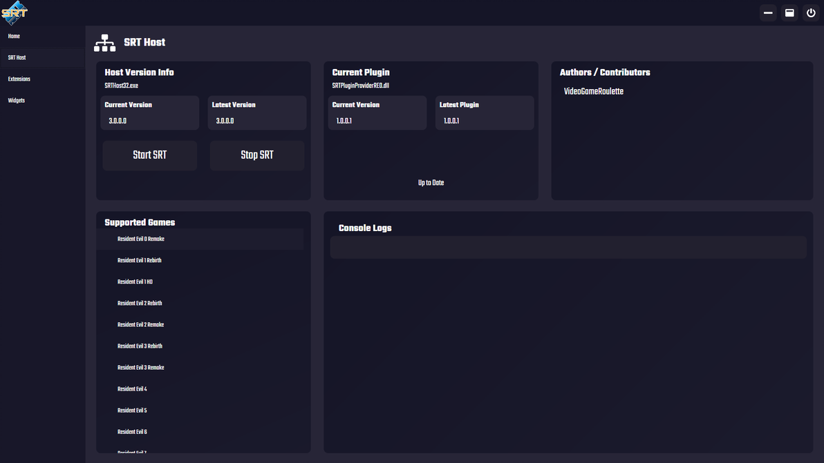 生化危机全系列SRT软件管理器的安装及使用方法(speedrun速通可以用)-20240422更新 - 哔哩哔哩