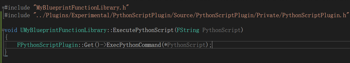 UE4 Python C++互调笔记 - 哔哩哔哩
