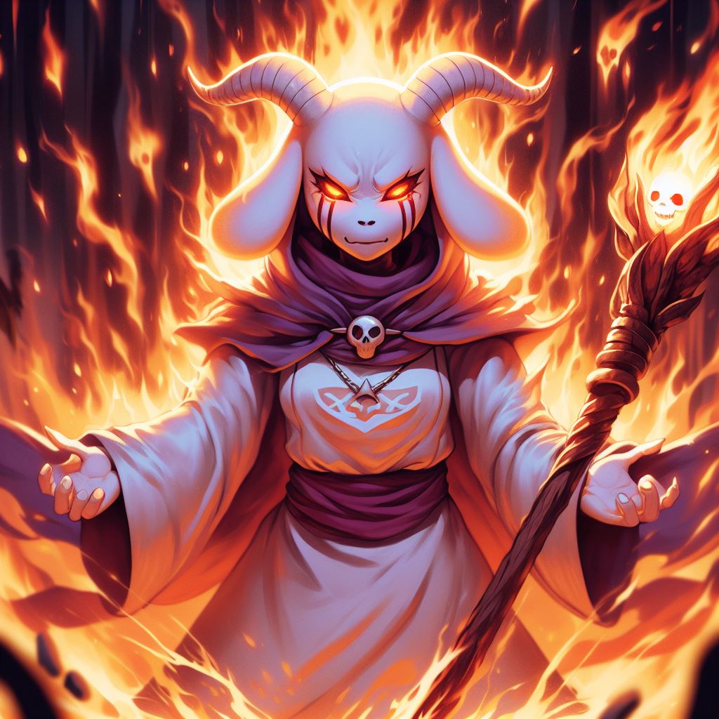 [AI创作][Undertale Yellow But Undertale] 当Toriel 变得和 Ceroba 一样 - 哔哩哔哩