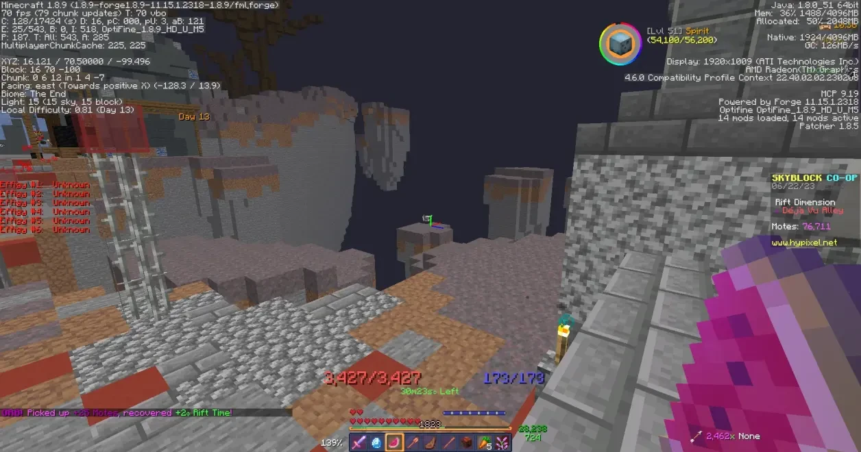 Hypixel Skyblock rift :Village plaza攻略 - 哔哩哔哩