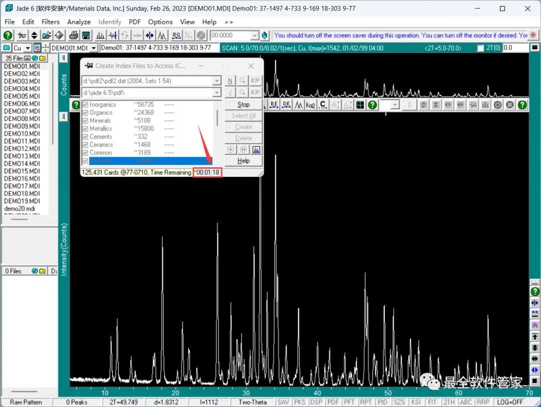 【工具】XRD数据分析工具MDI Jade 6.5下载及安装教程 - 哔哩哔哩