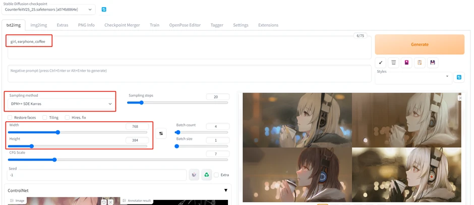 AI绘画超强功能ControlNet使用教程-Canny篇 - 哔哩哔哩