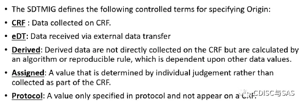 CDISC递交数据--SDTM Dataset Metadata之Origin - 哔哩哔哩