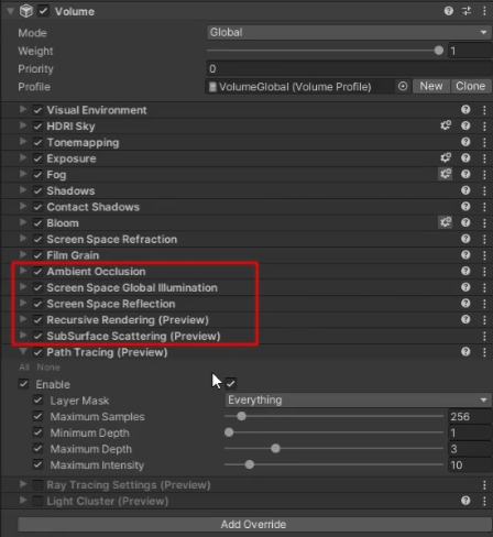 Unity学习笔记 Vol.108 Unity 实时光追（十二）- Path Tracing功能讲解 - 哔哩哔哩