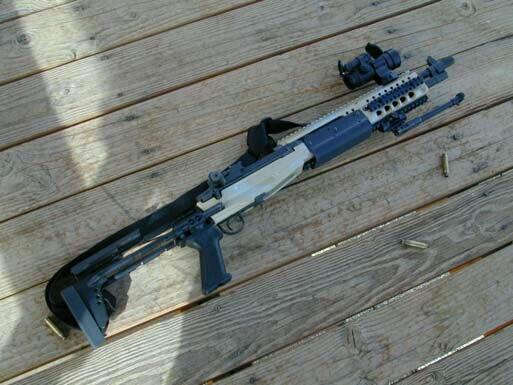 轻武器科普之M14EBR——吃鸡里的MK14原来是他! - 哔哩哔哩