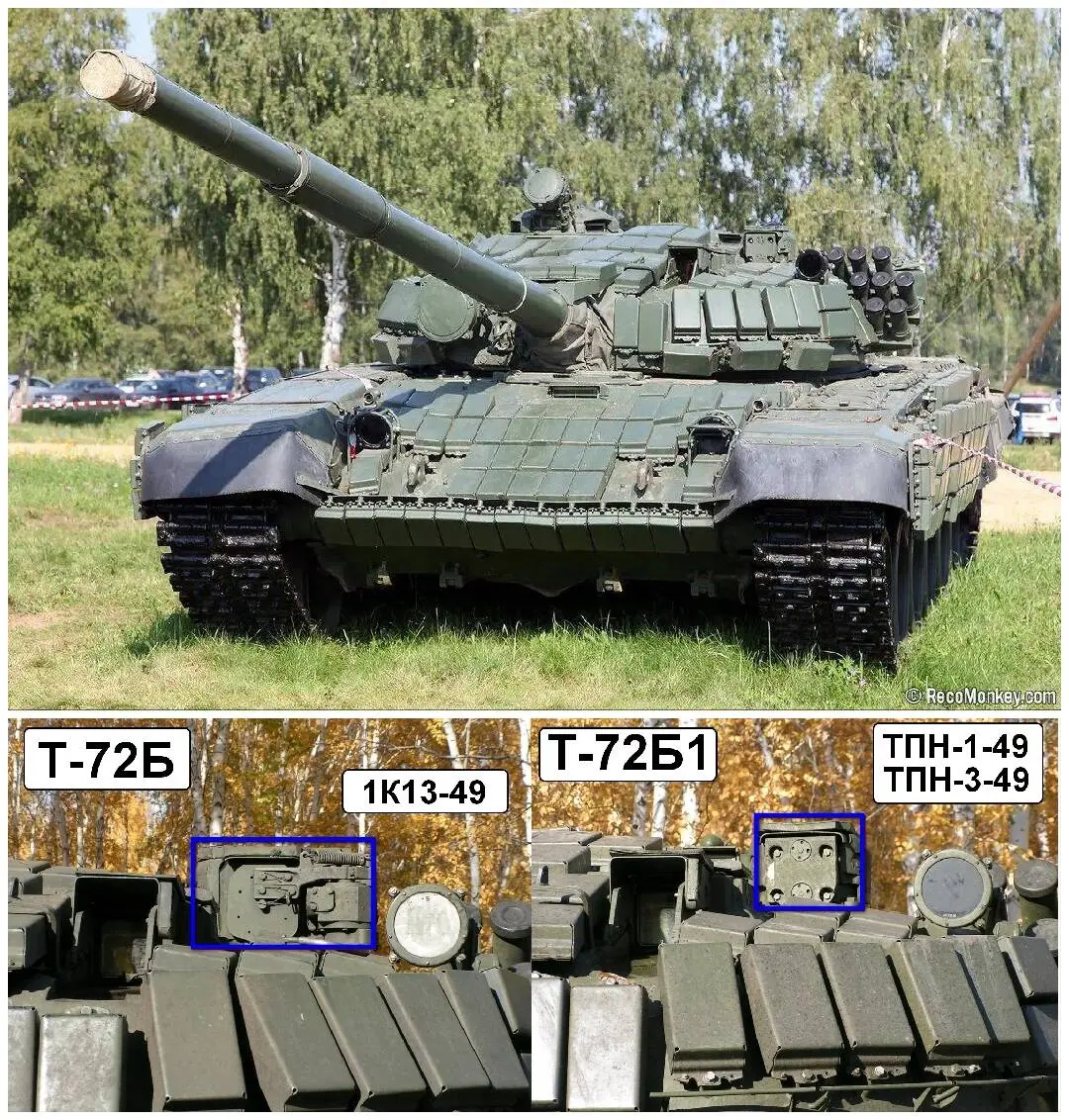 浅析后期T-72B坦克防护性能：从T-72B1到T-72B3 - 哔哩哔哩