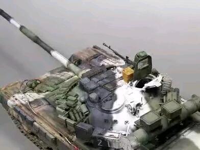 模型与实车欣赏系列——俄罗斯t80Bv主战坦克 - 哔哩哔哩