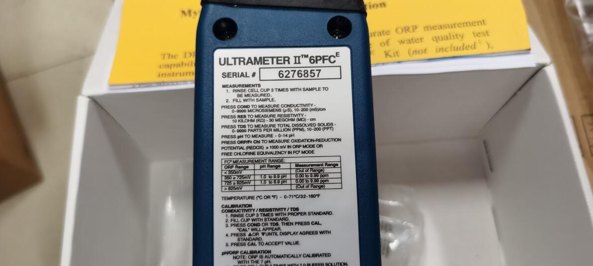 MYRONL水质理化分析仪ULTRAMETER II 6PFCE 现货在控制系统 - 哔哩哔哩