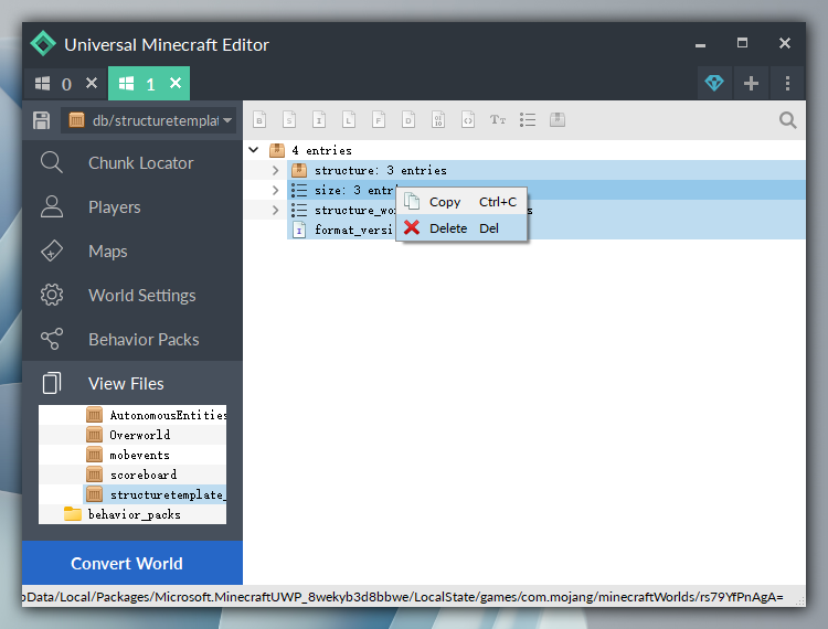 Minecraft新手扫盲-文件篇 （02.跨存档转移结构/建筑） - 哔哩哔哩
