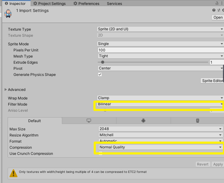 Unity知识记录--使用的图片放大后变得模糊的问题 - 哔哩哔哩