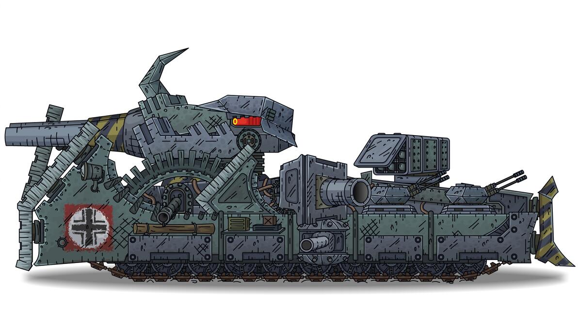 Gerand坦克动画德系坦克素材合集 - 哔哩哔哩