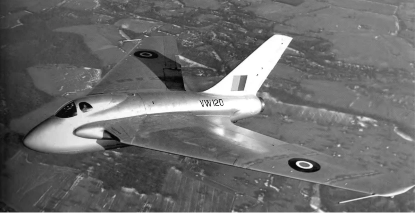 英国航空的悲歌——德哈维兰 DH.108 燕子（欧洲原型飞机系列1） - 哔哩哔哩