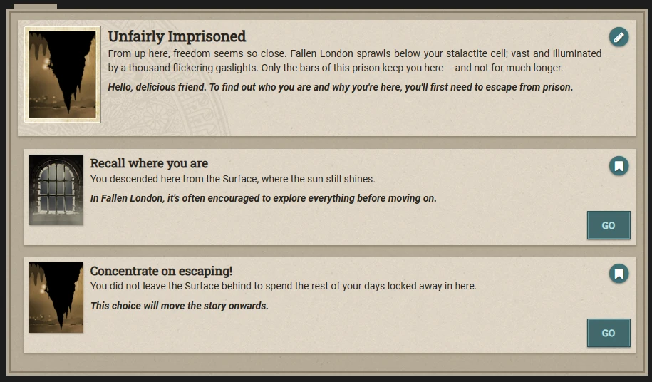 Fallen London:（一） 新新门监狱 - 哔哩哔哩