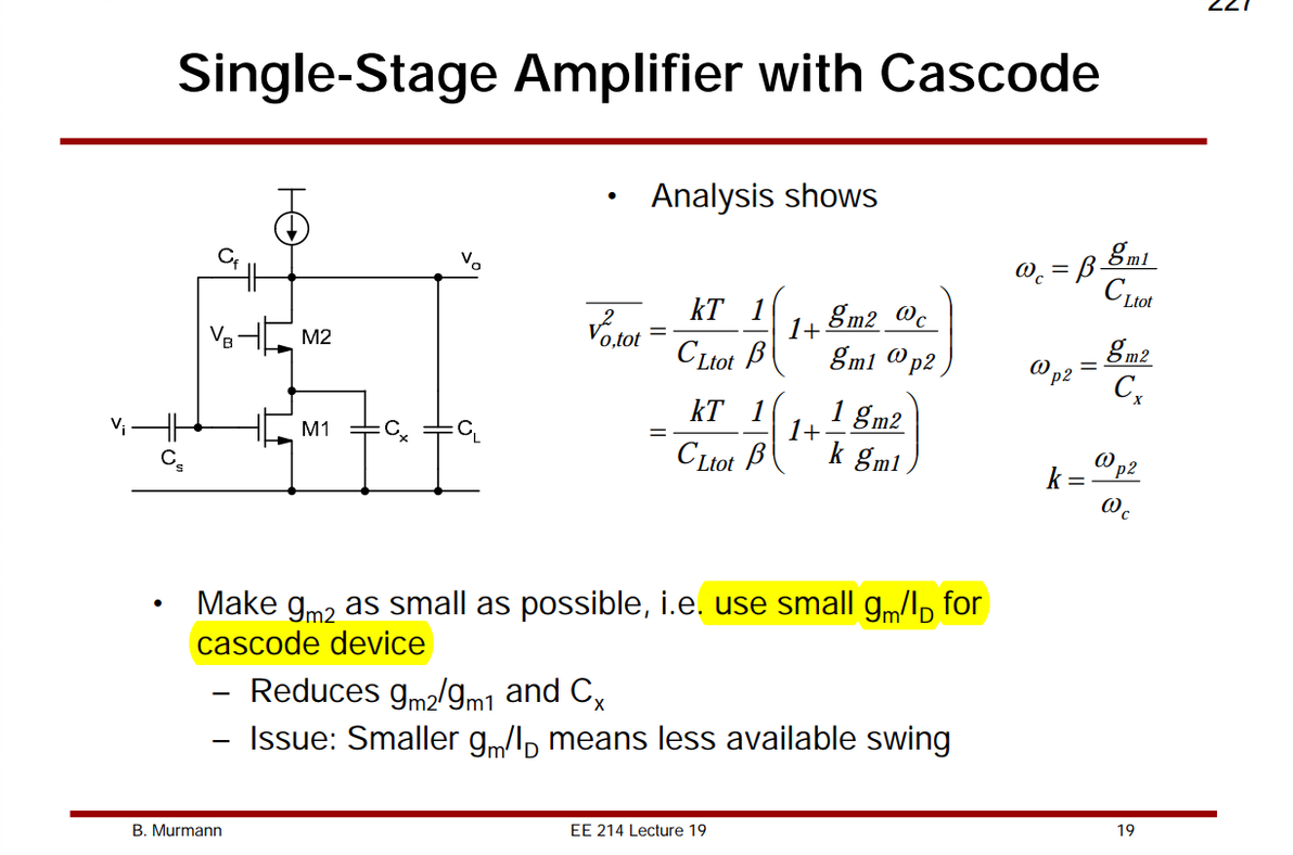 EE214的PPT中，三个输出噪声的计算 - 哔哩哔哩