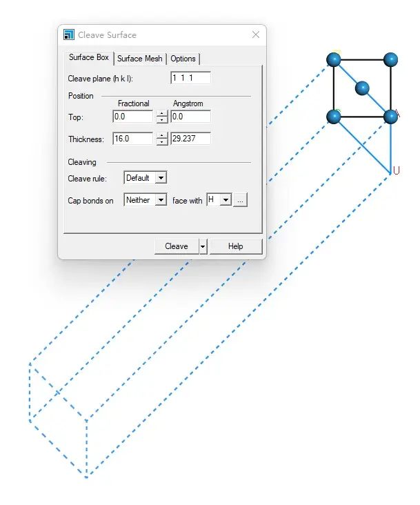 Materials Studio的应用——切晶面，建晶体。 - 哔哩哔哩