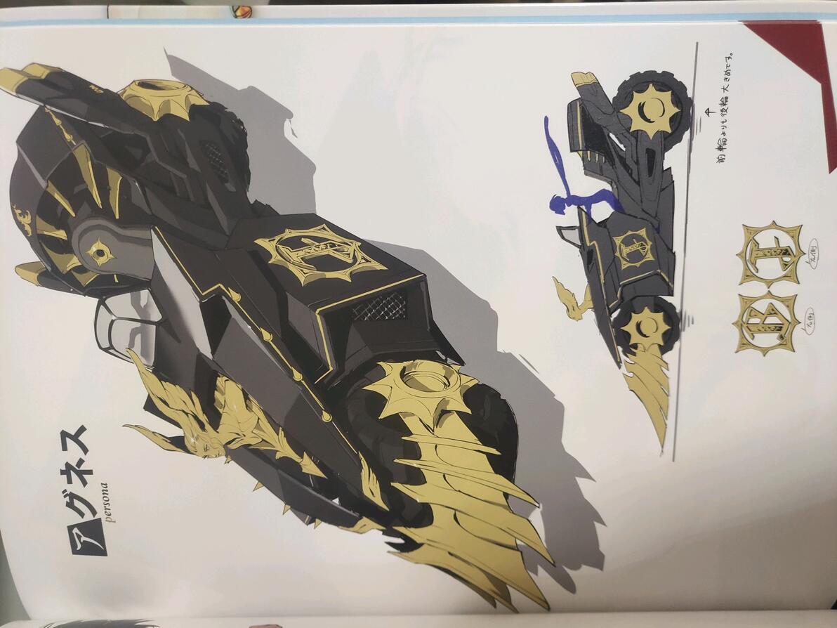 分享一下p5相关的画集/设定集(含同人) - 哔哩哔哩