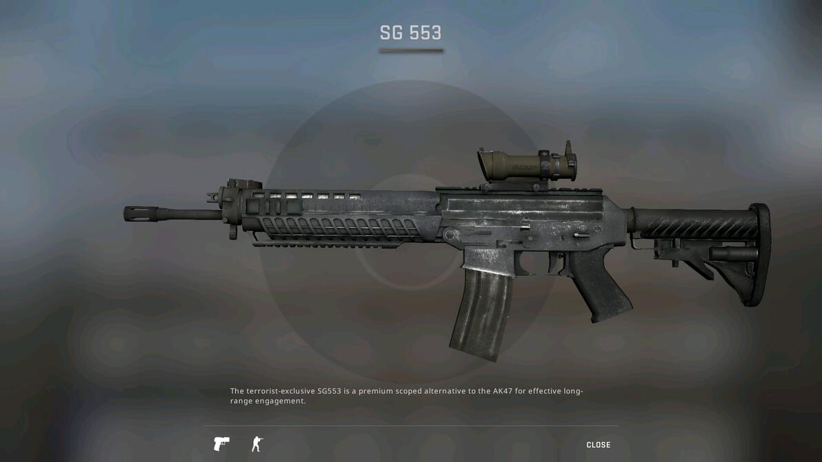 【轻武器科普】SIG SG553 COMMANDO突击步枪简介 - 哔哩哔哩